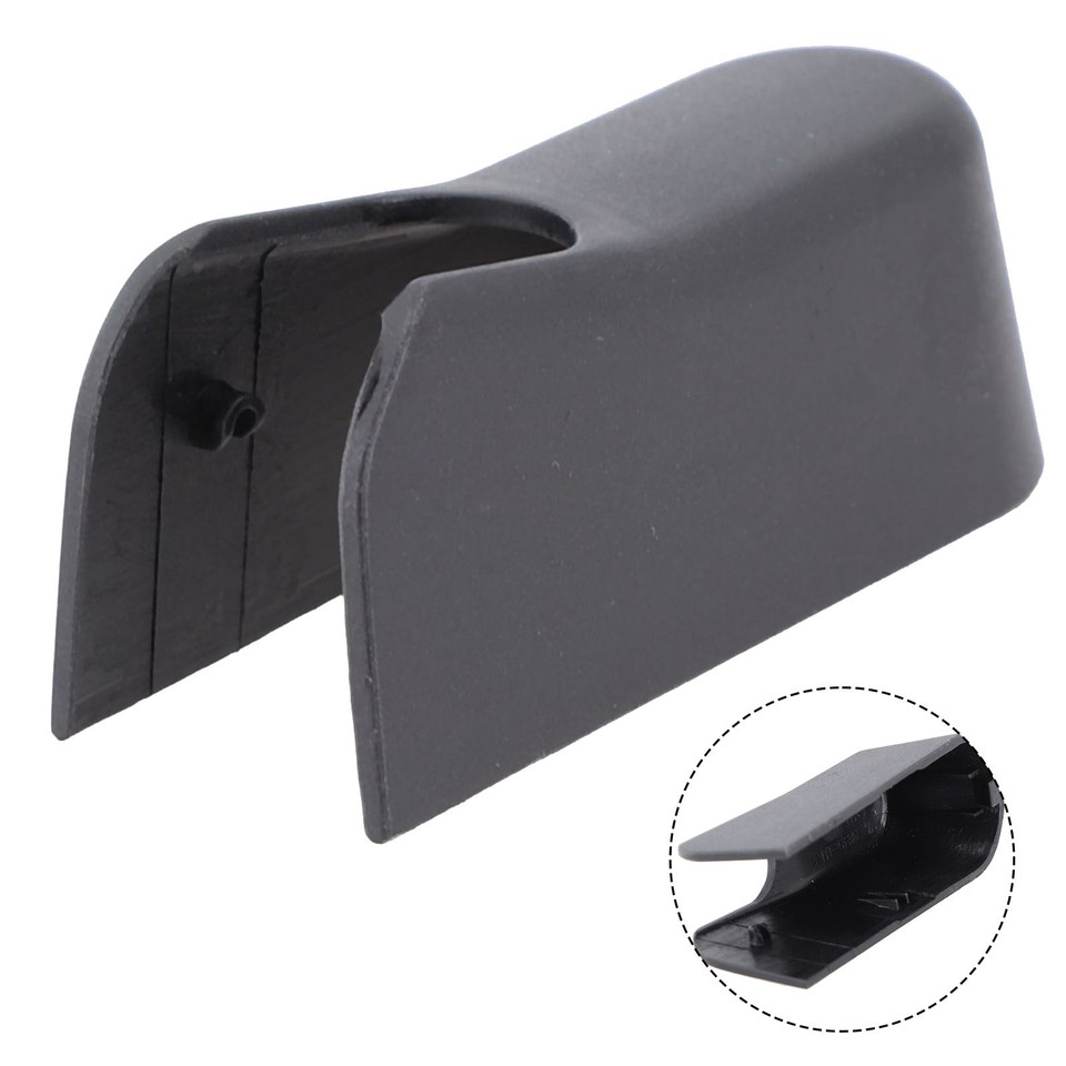1pcs Plastic Rear Windshield Wiper Arm Nut Cover Cup Black Part No ...