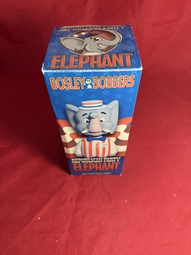 Vintage 2004 Bosley Bobbers Republican Party Elephant Bobblehead