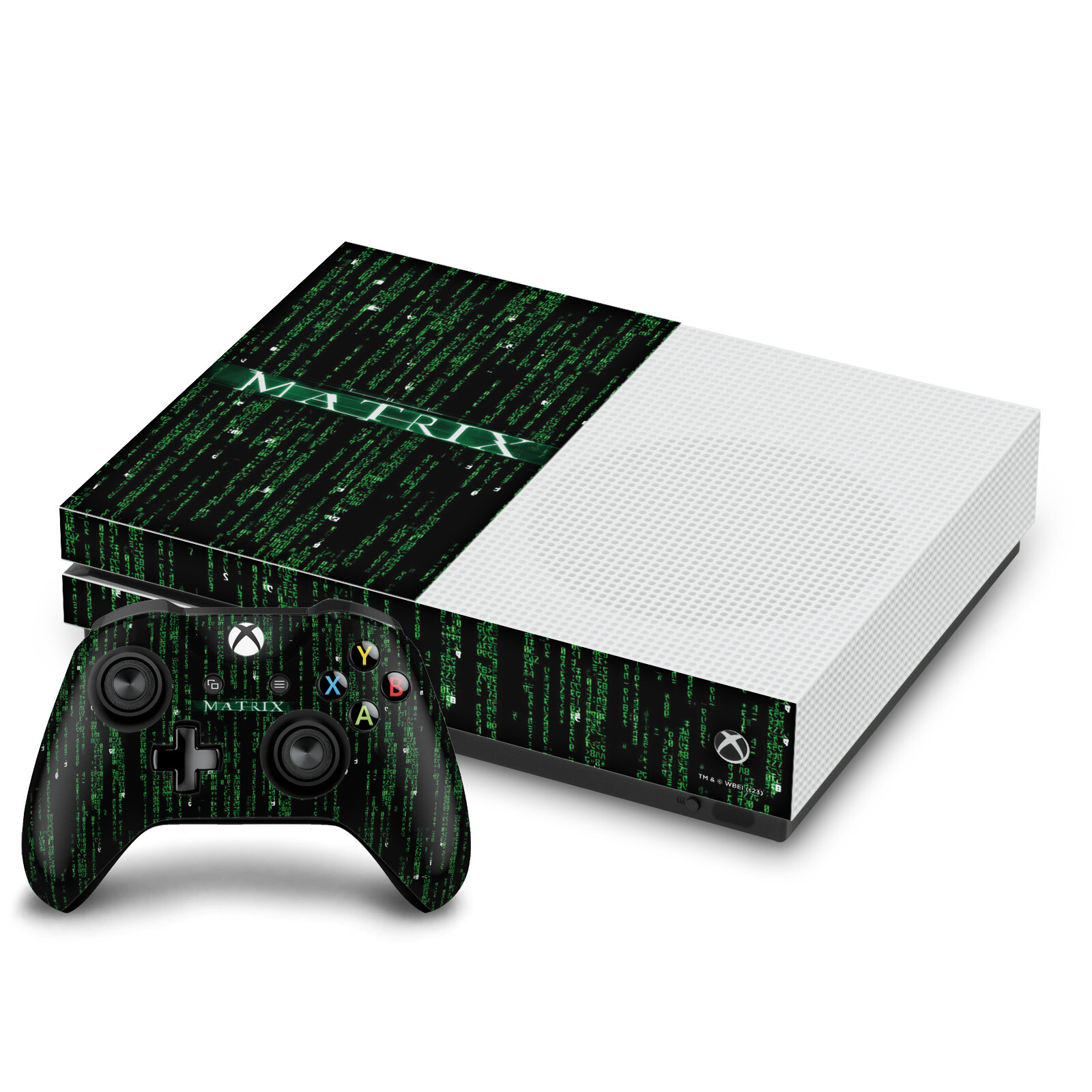 OFFICIAL THE MATRIX KEY ART VINYL SKIN DECAL FOR ONE S CONSOLE ...