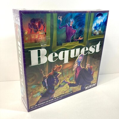 BEQUEST BOARD GAME wizkids english strategy age 10+ 3-6p 30min 2021 NEW ...