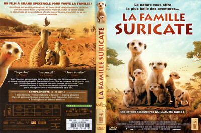 DVD - LA FAMILLE SURICATE - Racontée par Guillaume Canet - BBC | eBay