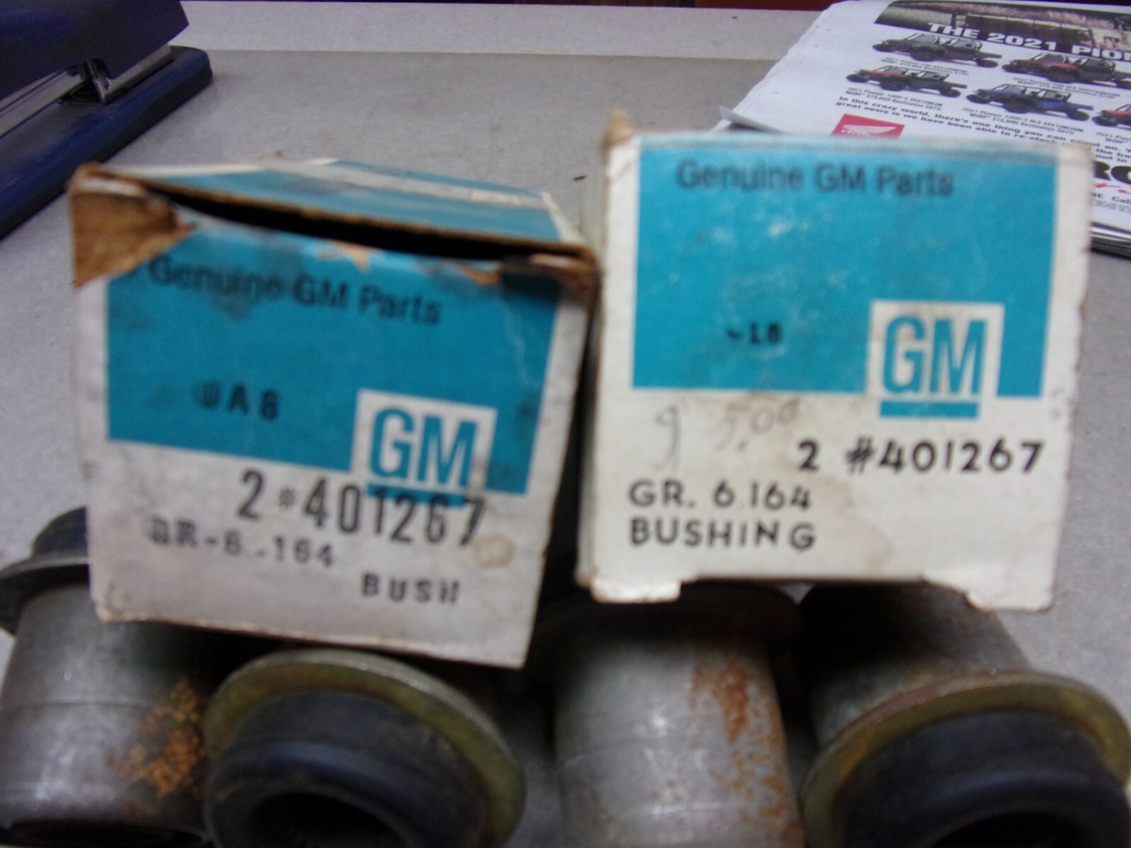 4 NOS Chevrolet Oldsmobile Buick Upper Control Arm Bushings # 401267 | eBay