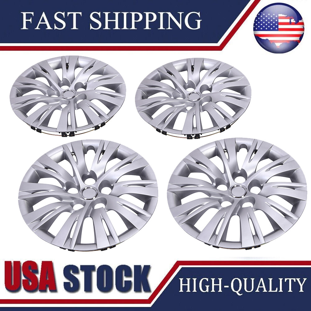 Universal Purpose 16inch Hubcap Premium Replica Wheel Cover Silver Hub ...