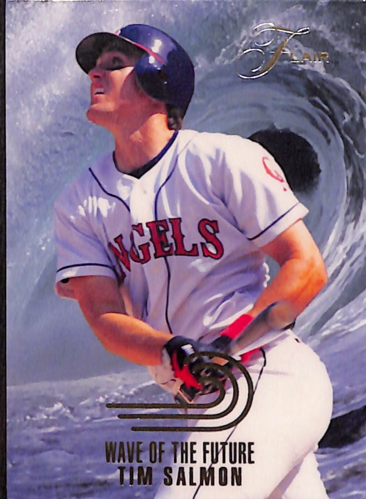 1993 Flair Wave of the Future #15 Tim Salmon Insert NM | eBay