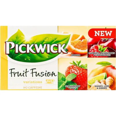 Pickwick Assorted Fruit and Herbal Drink 4 packs* 37.5 g (20 pcs. x 1.8 ...