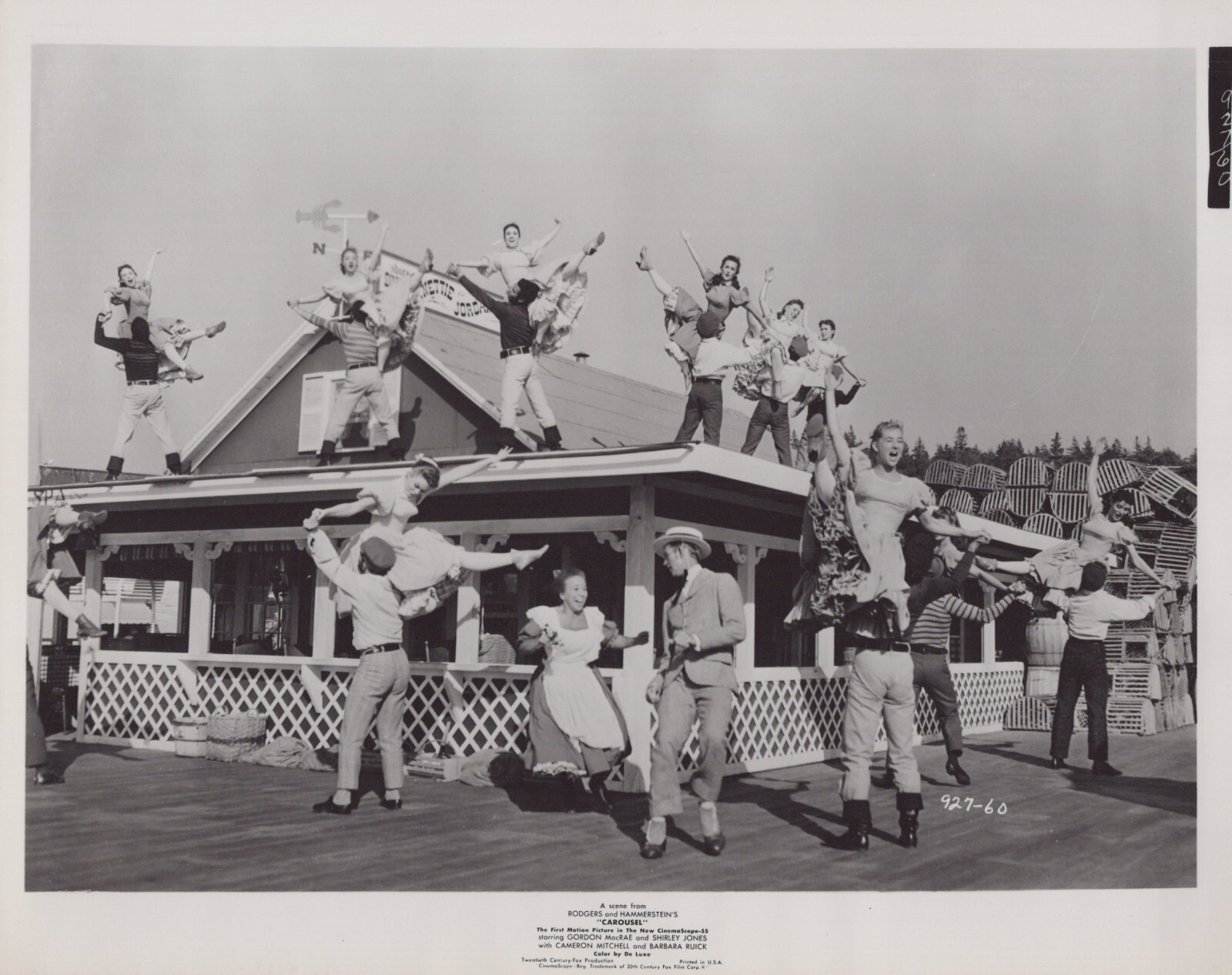 🎬 Gordon MacRae + Shirley Jones in Carousel (1956) Vintage Movie Photo ...