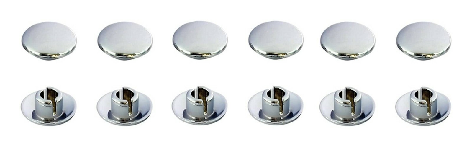 ALLEN HEAD BOLT CAPS CHROMED HEX HEAD COVERS FOR M6 M8 M10 BOLT HEADS ...