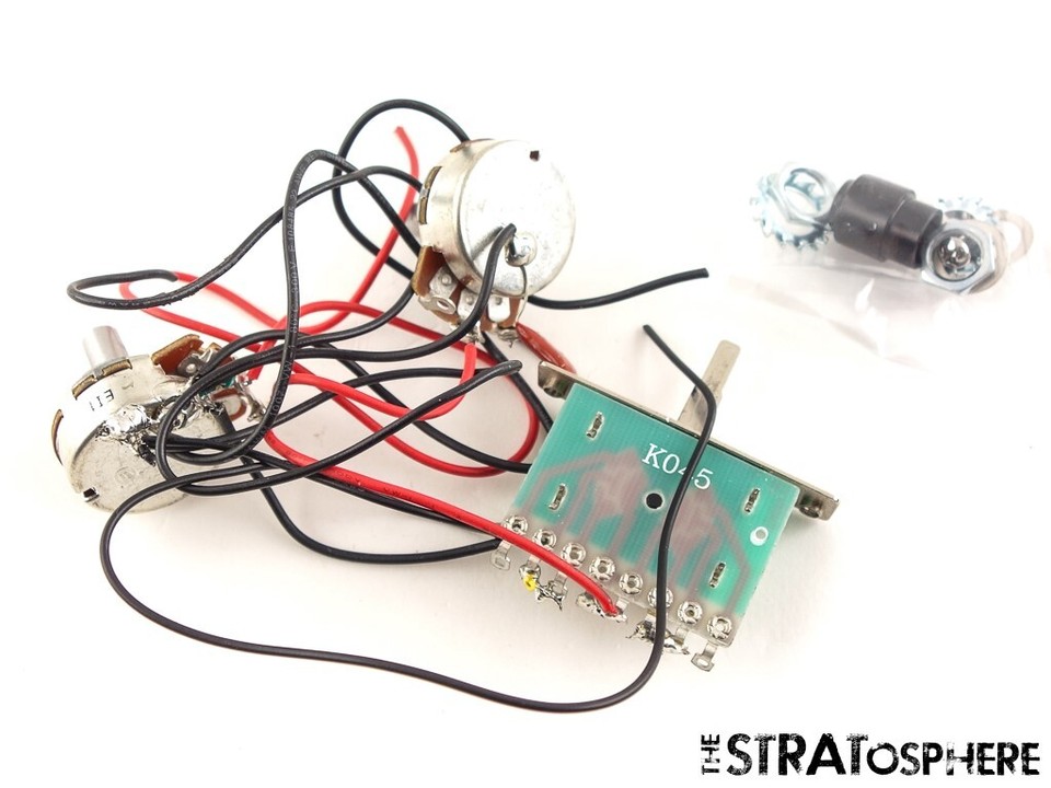Fender Standard Telecaster Tele POTS + 3 Way SWITCH Assembly | eBay