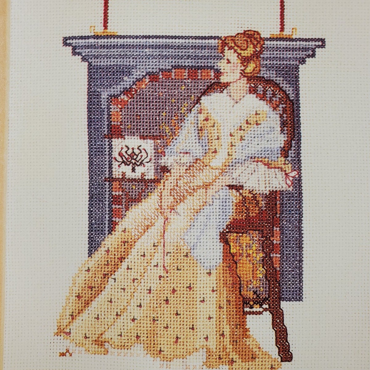 Colonial Cross Stitch Patterns 75%OFF Vintage Antique Style Tea Time
