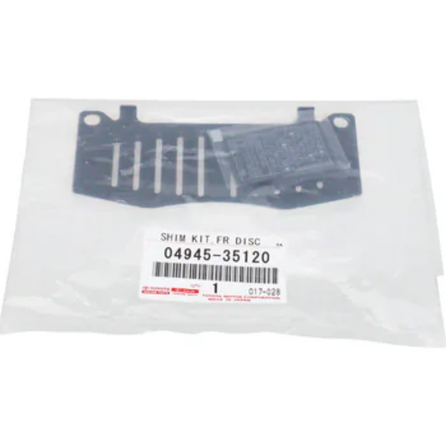 Toyota Genuine Front Brake Pad Shim Kit FJ CRUISER GX470 04945-35120 | eBay