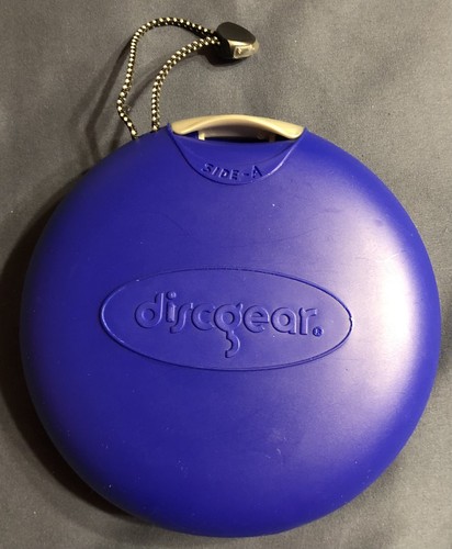 Discgear Blue Hard Shell Storage Case for CDs, DVDs, or Blu-rays Holds ...
