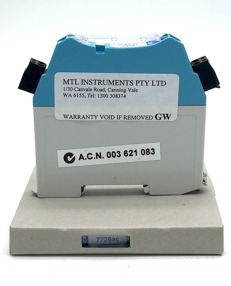 MTL Eaton MTL7728ac Shunt-Diode Safety Barrier 28V 93mA MTL7700 Series ...