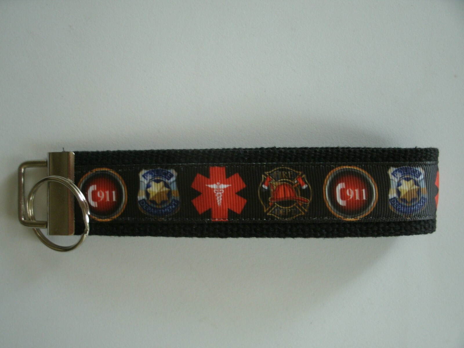 First Responder 911 Key Chain Key Ring Key Fob Free Ship Made in USA | eBay