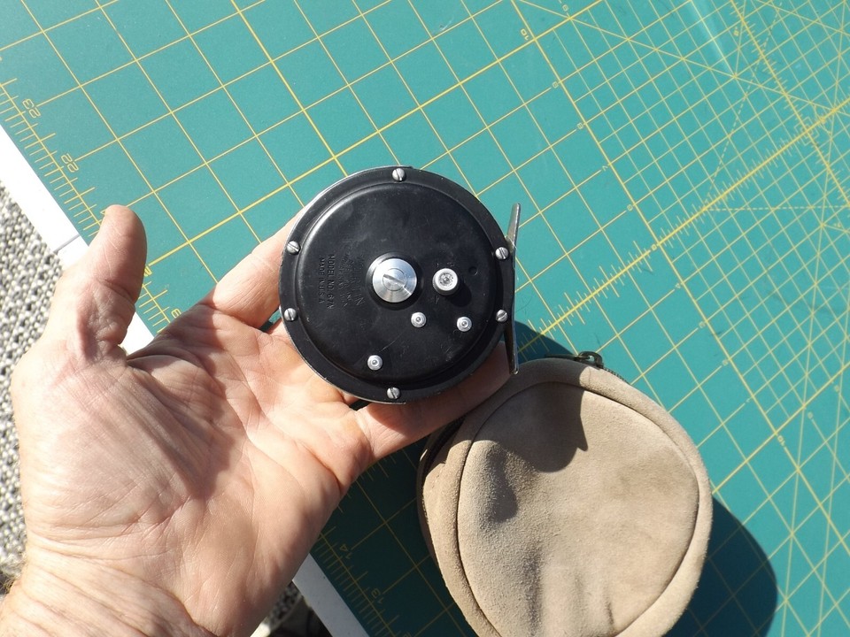 Nice MARTIN Reel Co. 67N Fly Fishing Reel in Suede Leather Case | eBay