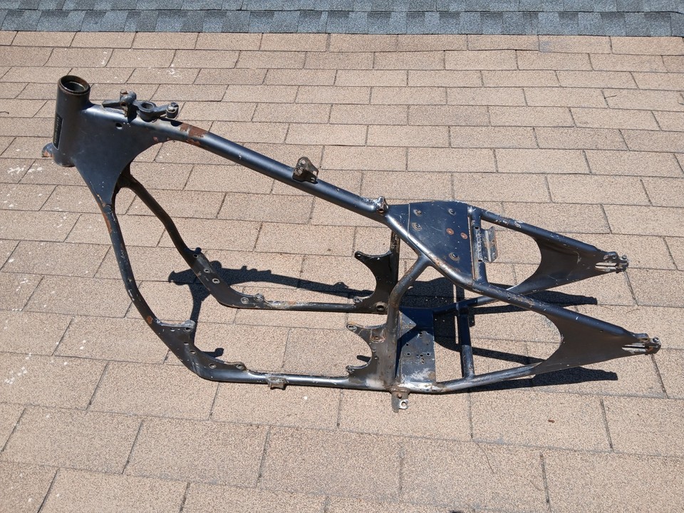 hd98 1976 Honda cb750 Chopper frame Rigid chassis hardtail cb 750 76 70 ...