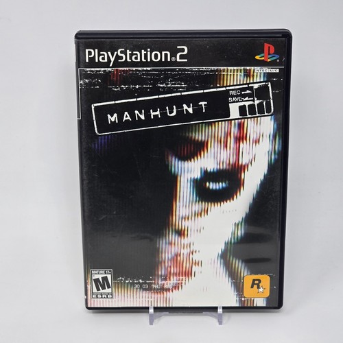 Manhunt (PlayStation 2 PS2) Black Label CIB COMPLETE & TESTED | eBay