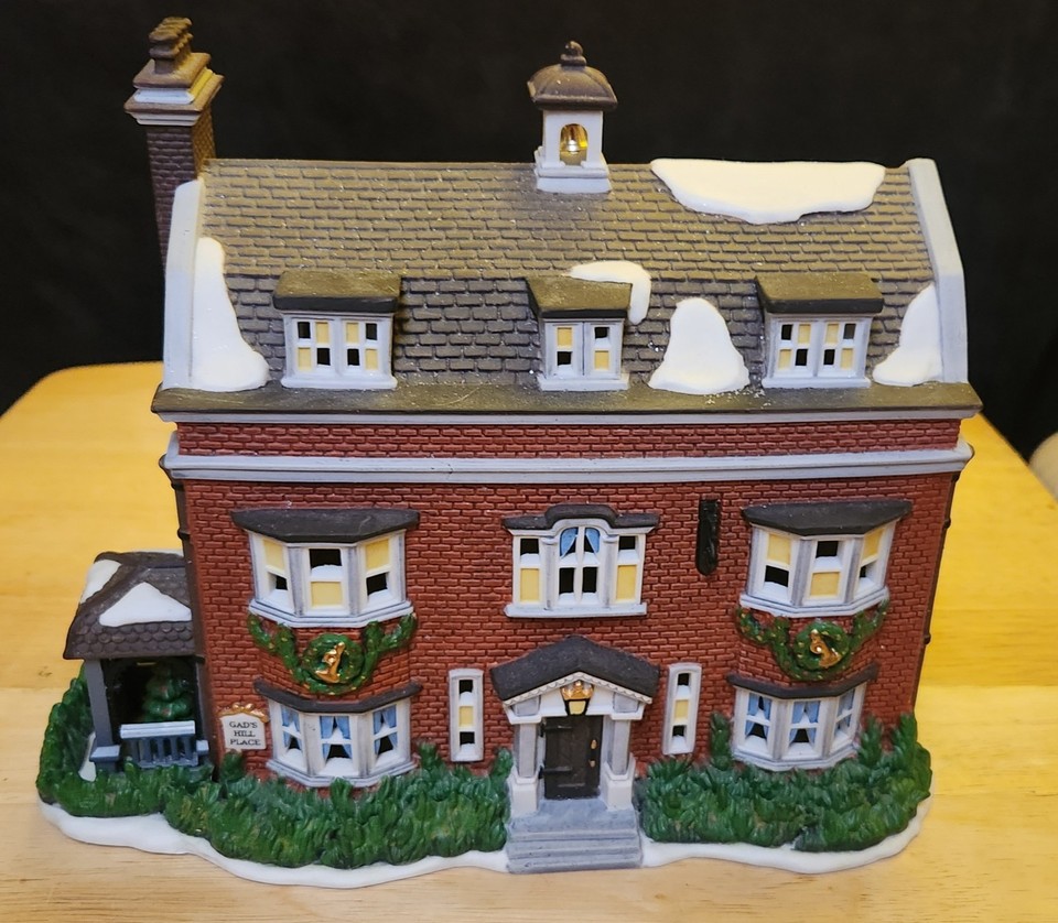GADS HILL PLACE Charles Dickens Heritage House Christmas Holiday Dept 56 1997 | eBay