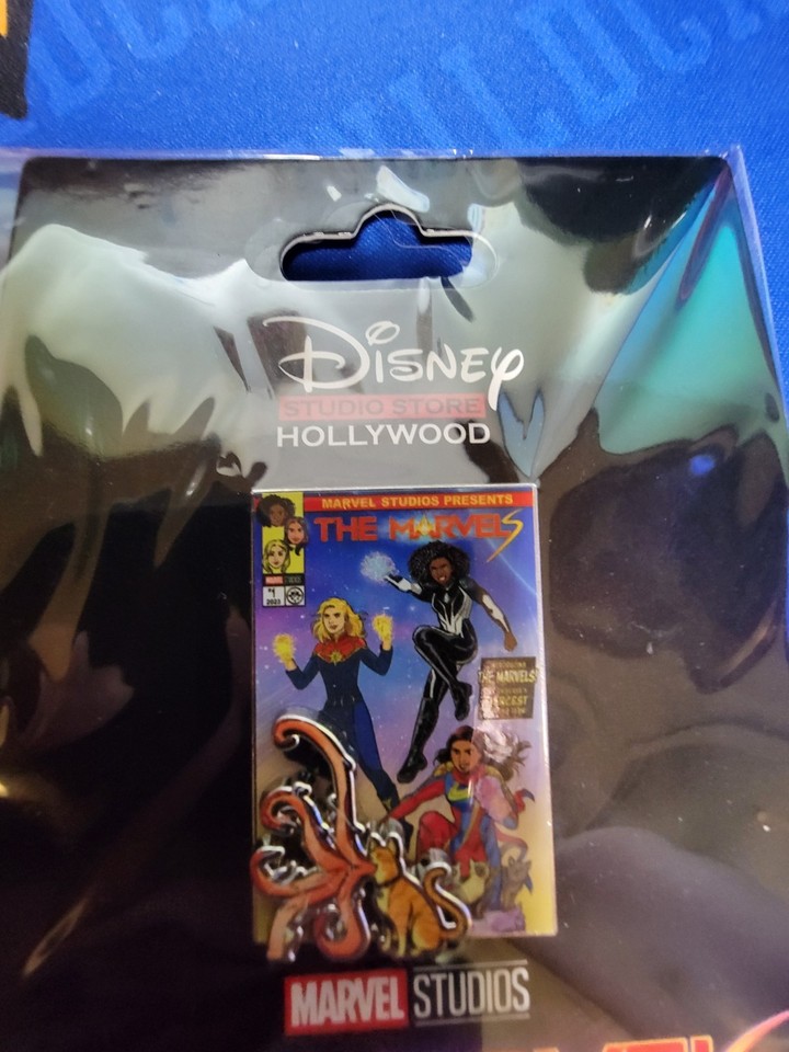 D23 2024 The Marvel's Pin, Captain/Ms Marvel, Disney/Marvel Pin, LE 300 ...