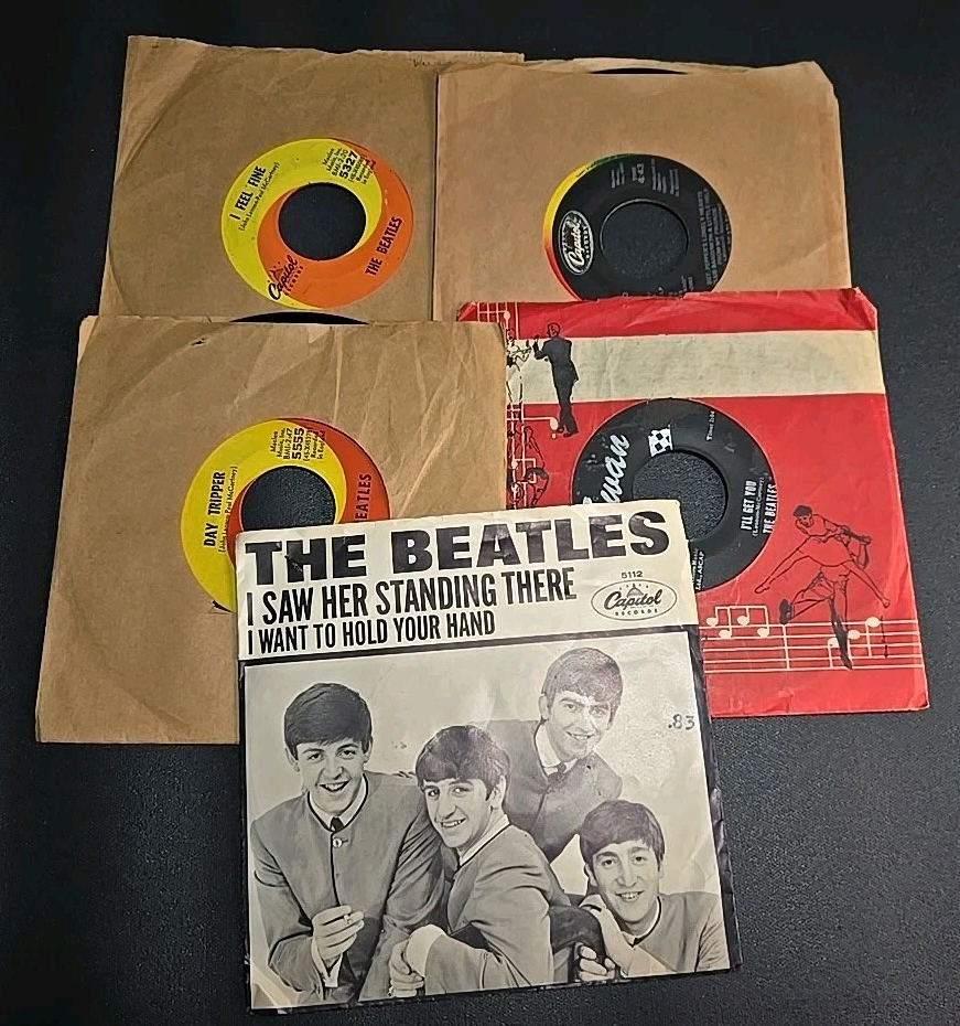 A 5 lot of Beatles 45's | eBay