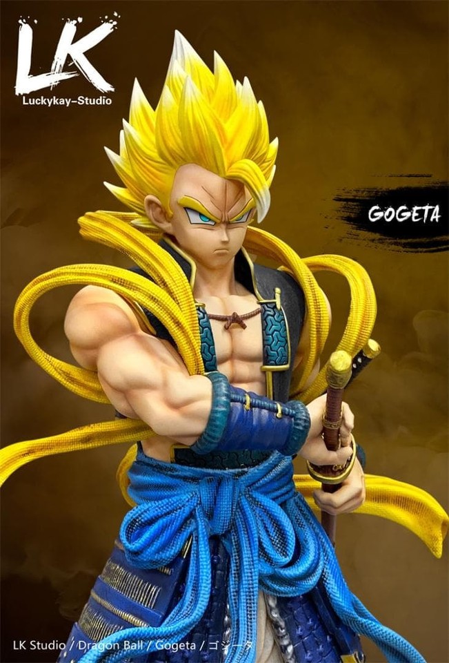 Dragon Ball Gogeta Blue Garage Kit Figure Painted | eBay UK