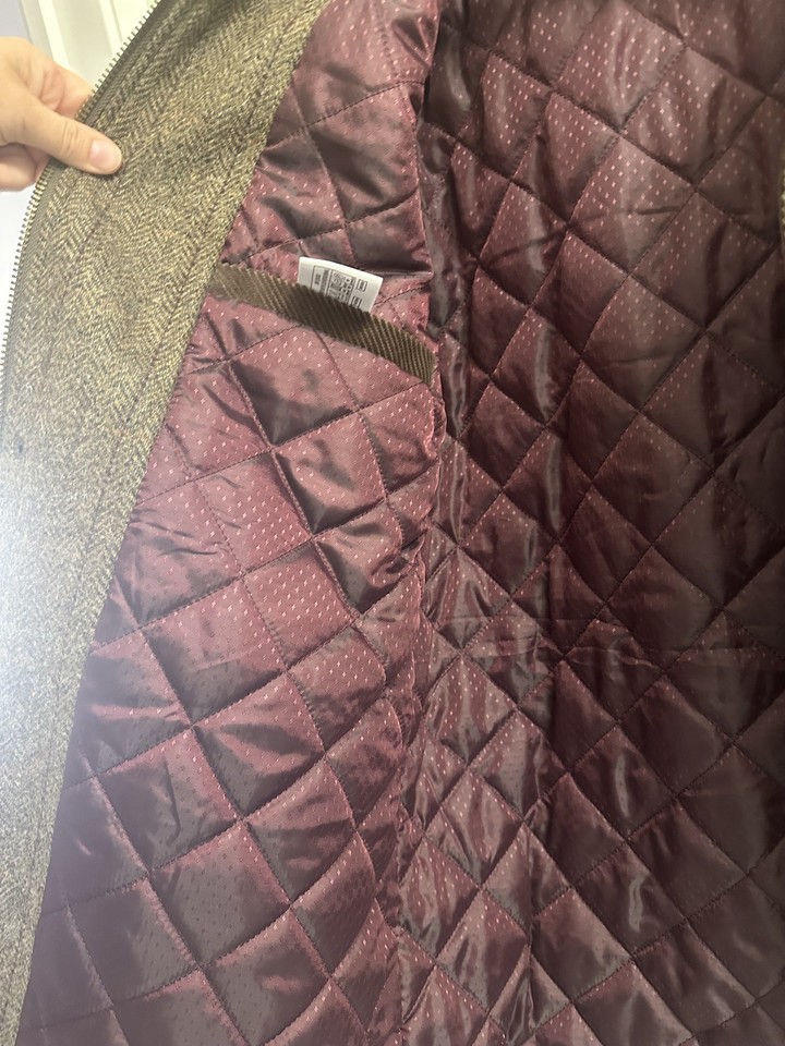 ⭐️ PG Field Heritage Mens Wool Country Shooting Jacket Size Large Good ...