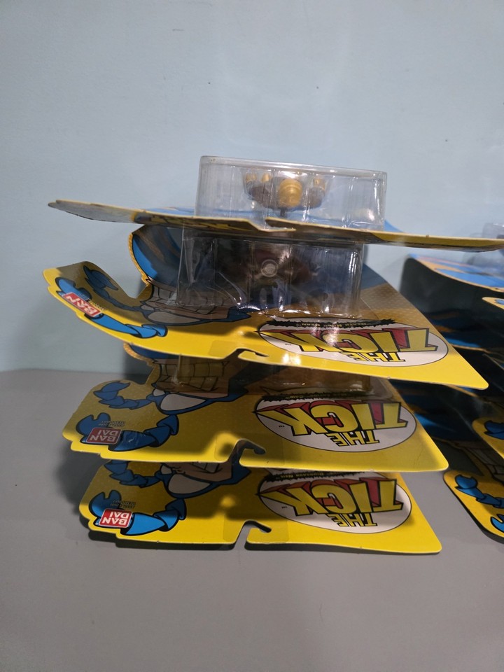 8 VINTAGE 1994 Bandai The Tick Action Arthur Cow Neil Dean Bullet El ...