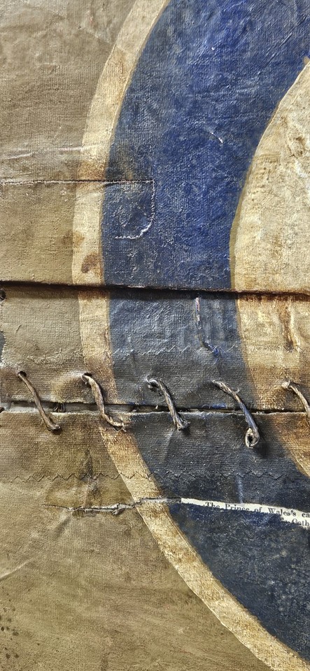 WW1 ERA BRITISH AIRCRAFT FABRIC PIECE, RAF , RFC ROUNDEL. FE2b | eBay