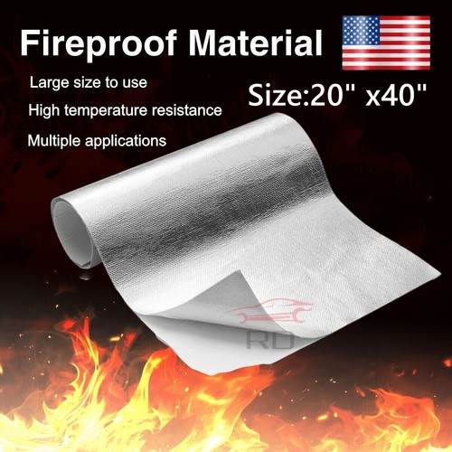 Aluminized Heat Shield Adhesive Backed Heat Barrier Insulation Wrap ...