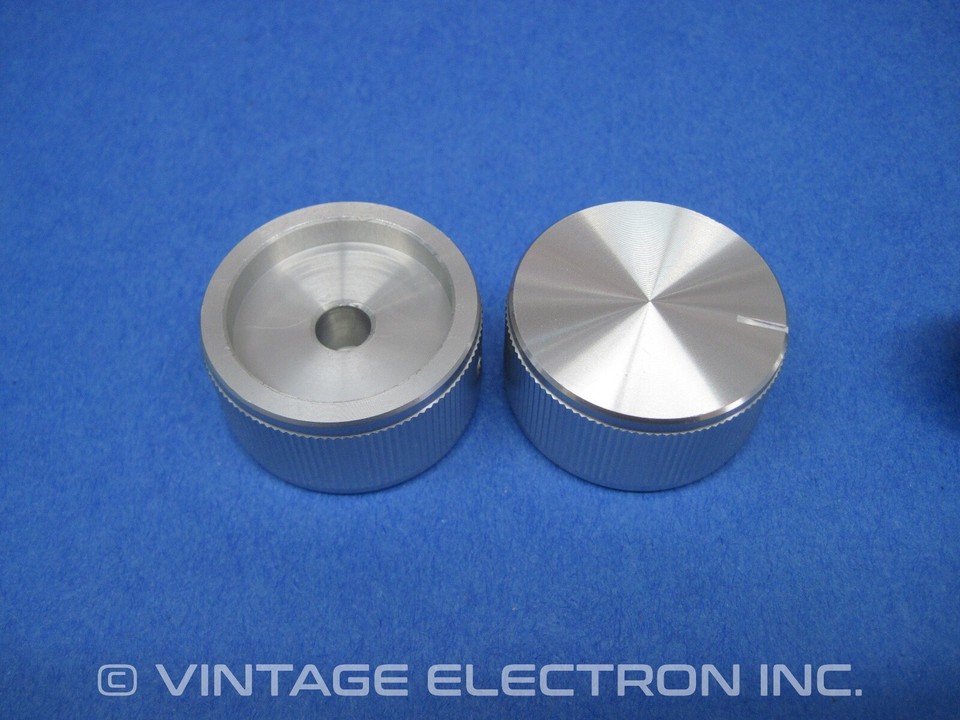 NEW Replacement DYNACO Knob Set - SILVER Machined Aluminum (SCA-35 Tube Int Amp) | eBay