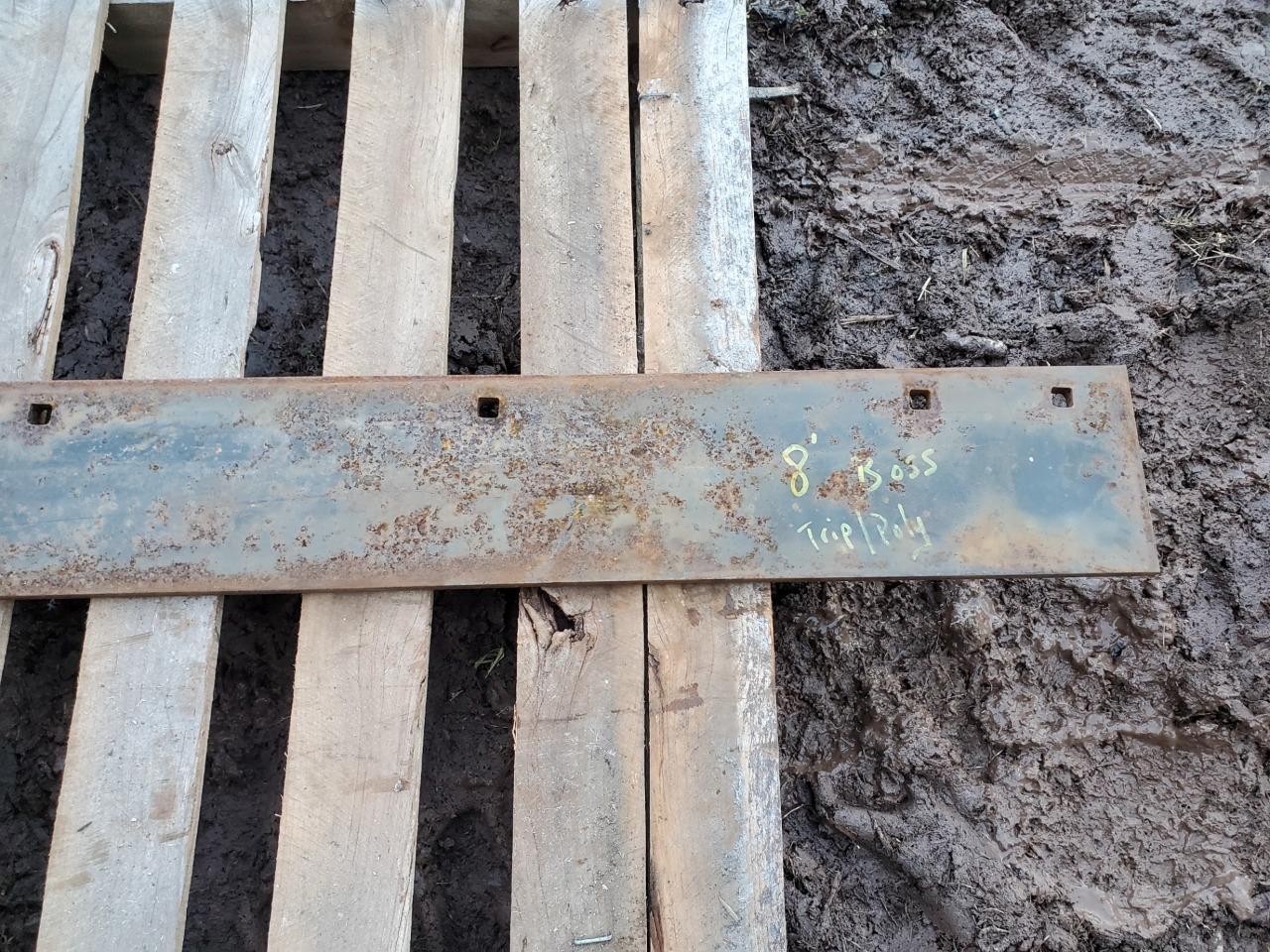 AM Boss STB03003 Steel Cutting Edge 8' Straight Blade 96"L x1/2"W x6"H ...