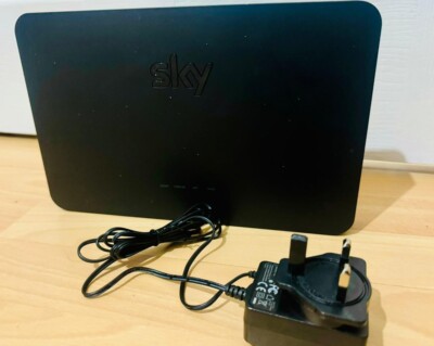 Sky Broadband Q Router 4.2 Hub WiFi SR203 with Power adopter -Used ...