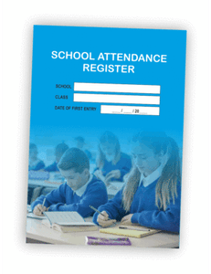 Attendance Register Book A4 School Class Childminding Nursery Teacher ...