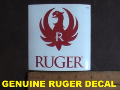 Ruger Decal Sticker Sturm Ruger Genuine Factory Vinyl Decal Sticker ...