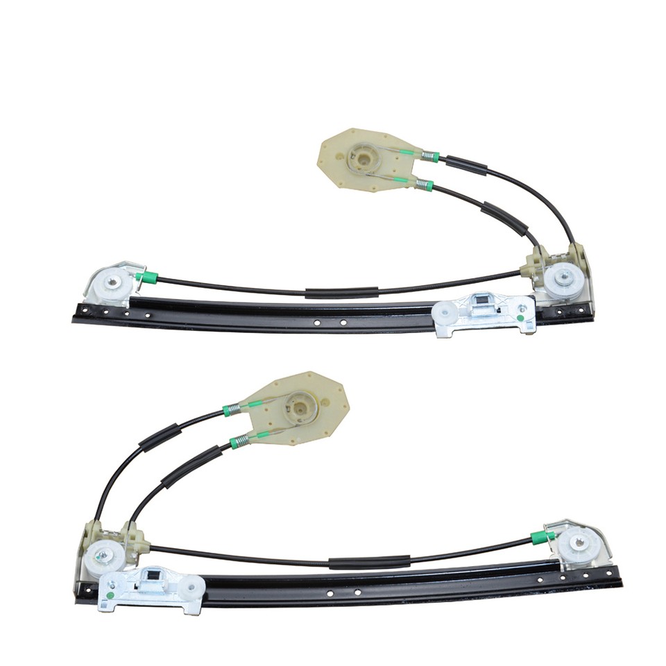 2x Power Window Regulators W/o Motor for BMW E39 528i 540i 96-99 Rear ...