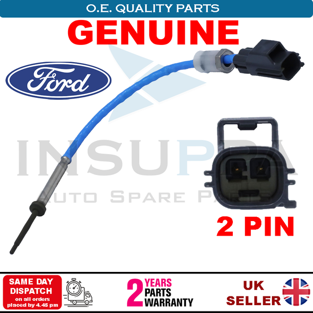 Ford TRANSIT Mk7 FWD Euro 5 No1 Front Exhaust Gas Temperature Sensor OE ...