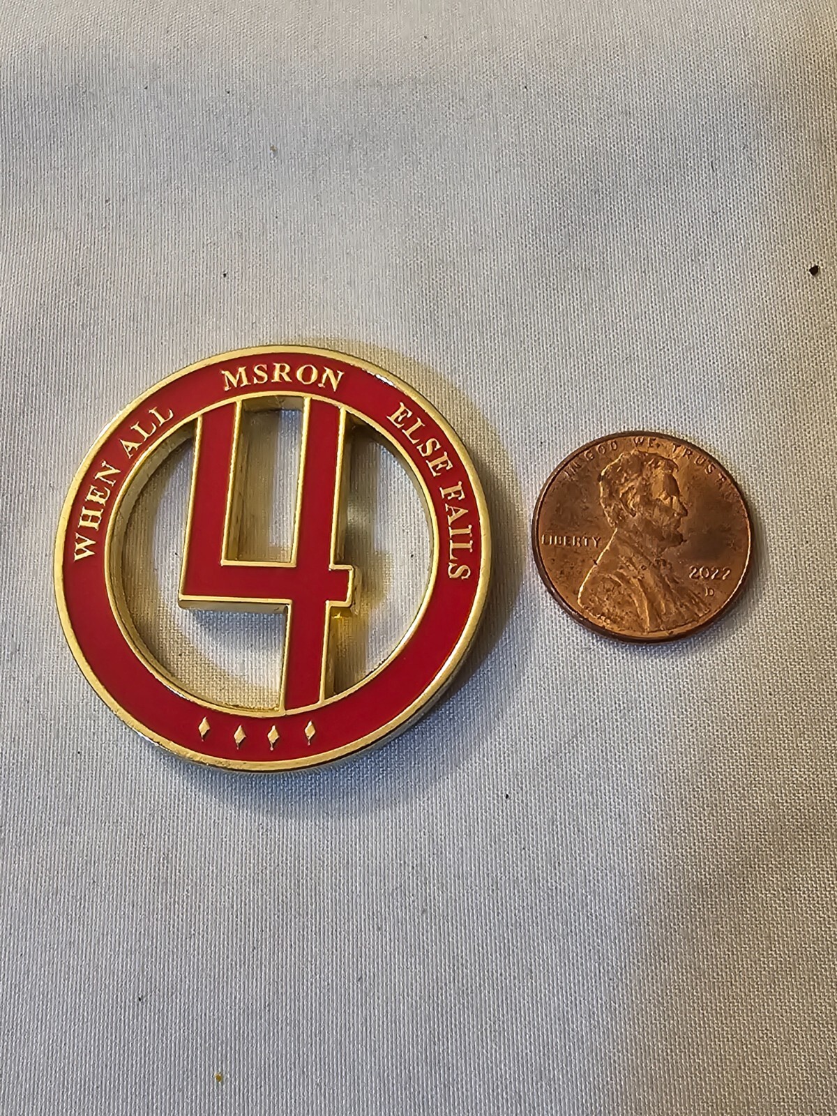 US Navy Maritime Expeditionary Security Squadron MSRON-4 Challenge Coin ...