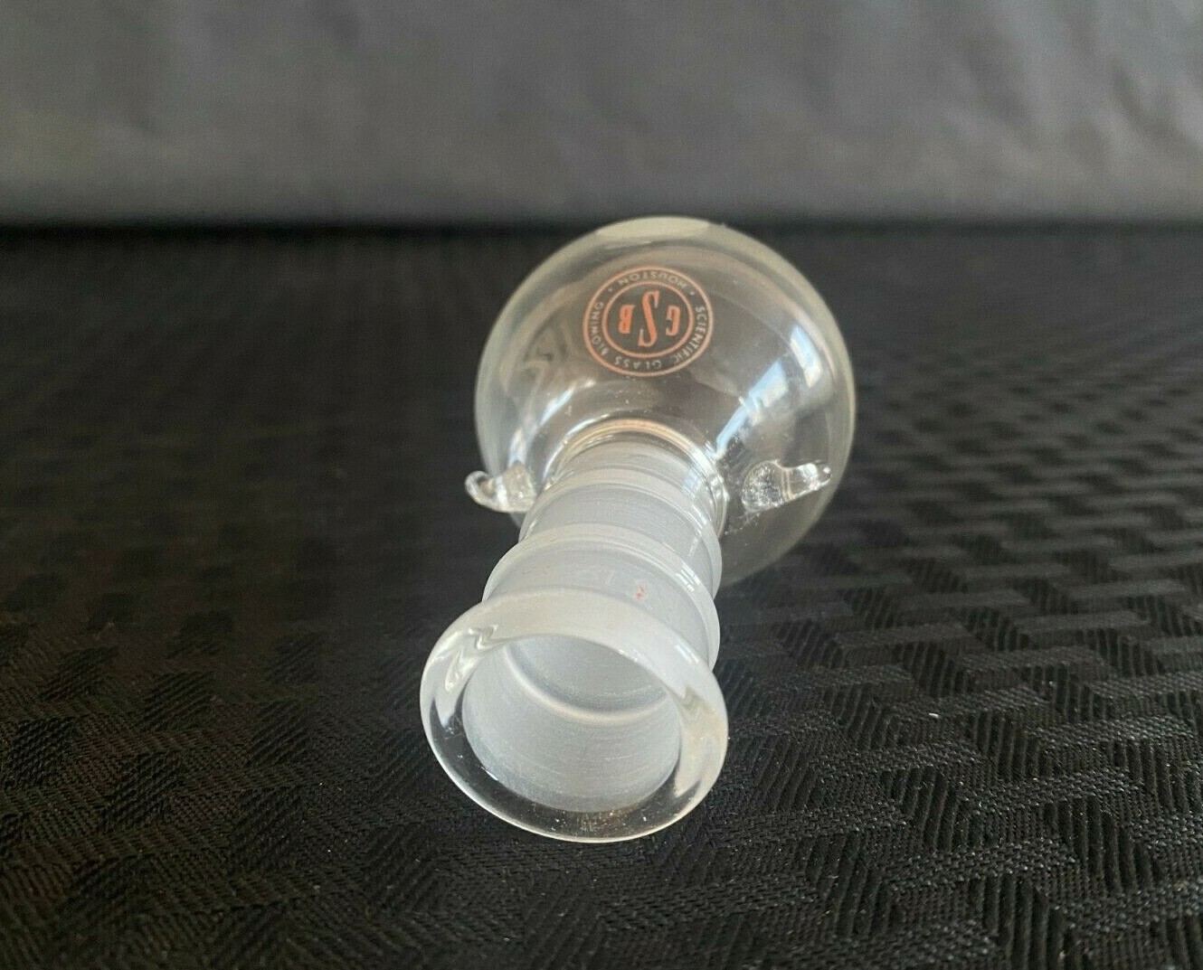 SGA Glass 50mL Round Bottom Distilling Receiving Flask with Hooks 19/38 ...