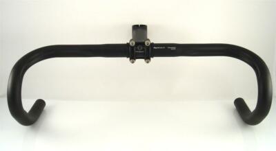 VGC SYNTACE Racelite 7075 VR3 approved Handlebar 44cm Stem 120mm Road ...