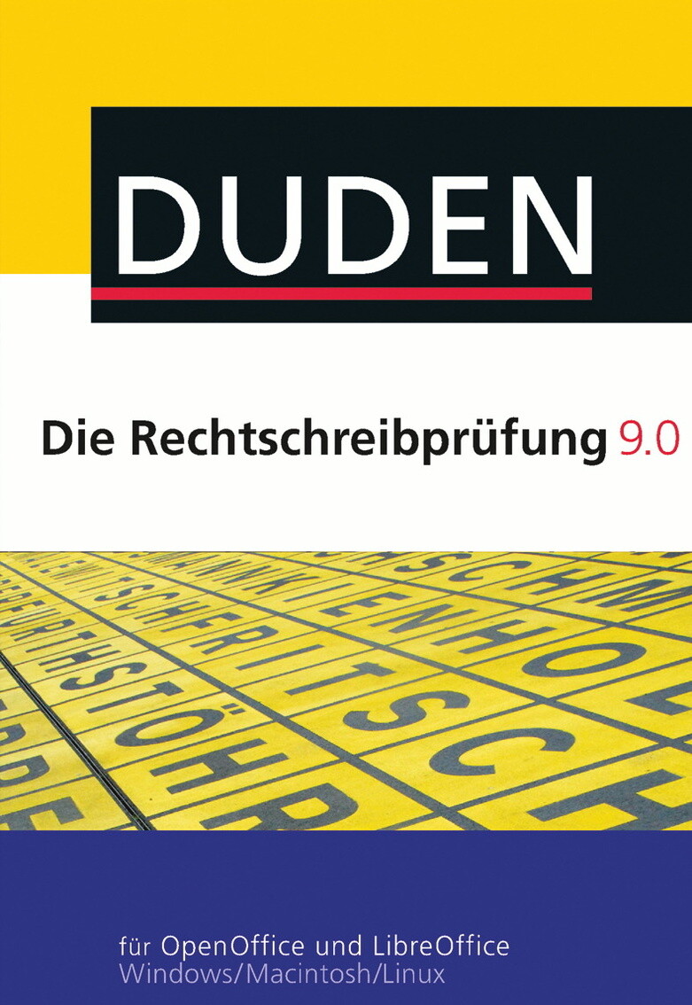 Duden: die Rechtschreibprüfung 9.0 für Openoffice und Libreoffice (PC ...