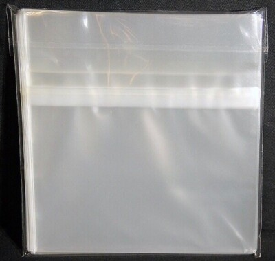 Shiny CD Sleeves! Poly OPP CD Resealable-Pack of 100! Fit Standard ...