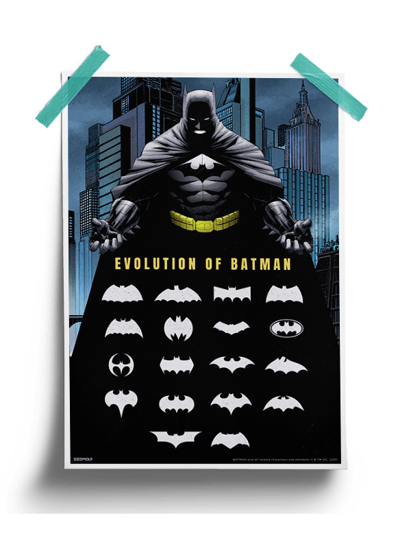 Batman Logoer Evolusjon