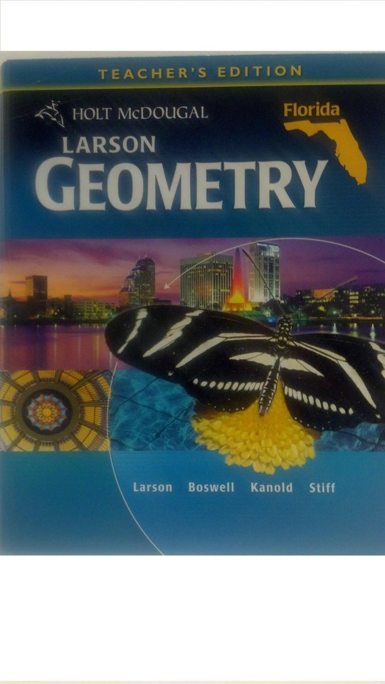 Larson Geometry Teachers Edition | eBay