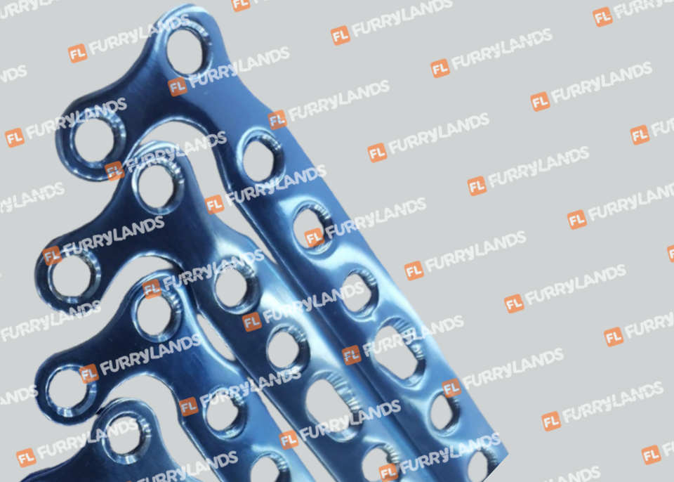 2.7mm Locking Dorsal Dístal Radius L Plates 3–6 Holes with Screws – 65 ...