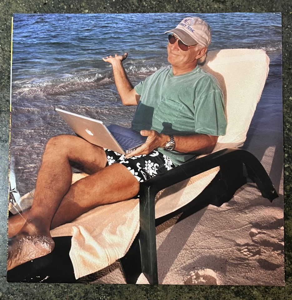 Jimmy Buffett - License To Chill Vinyl MBV2009 ***RARE*** VG+/EX w ...