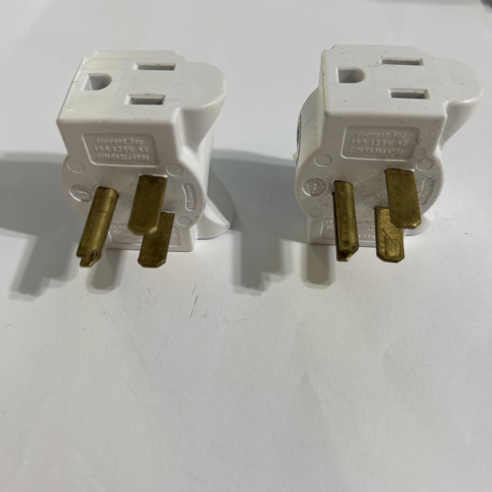 Hug-A-Plug Dual Outlet Wall Adapters 2-Pack, Made in USA | eBay