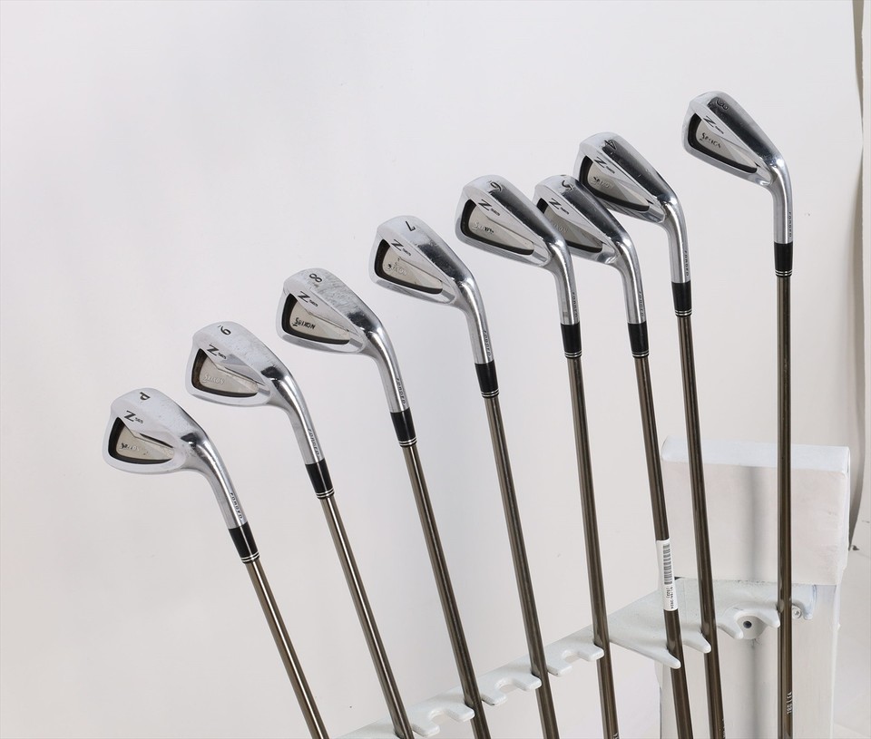 Srixon Z 565 Iron Set 3-Pw Stiff Flex Recoil Es Graphite Plus 1" 170353 ...