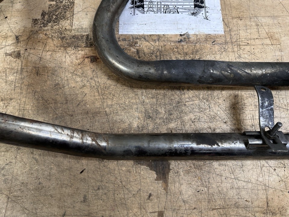 1966-1969 Harley Davidson Generator Shovelhead Exhaust Chopper Bobber ...