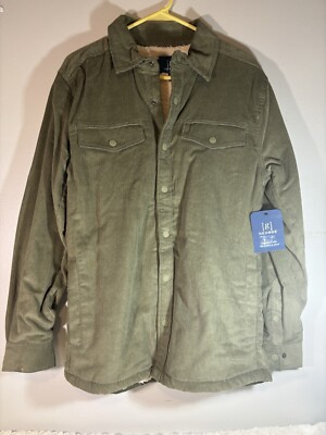 George Small 34-36 Cord Shirt Jacket Green Artichoke | eBay