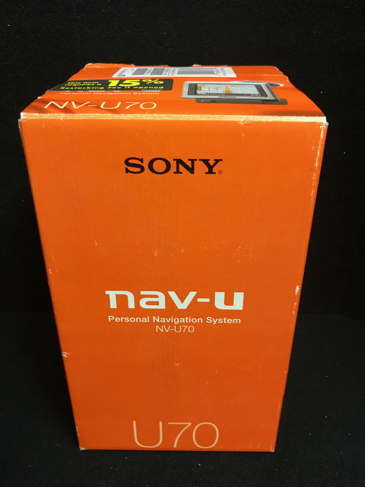 SONY NV-U70 Personal Navigation System (Touch Screen GPS) - Used ...