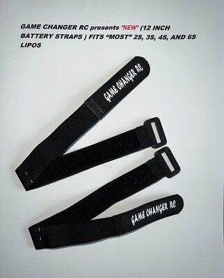 GCRC NEW Lipo/Battery Straps " (4 pieces 12 inch each) "LIPO STRAPS ...